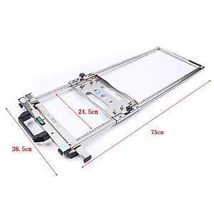 Edge Guide Positioning Cutting Board Tool Electricity Circular Saw Trimmer Machine Stainless Steel Edge Guide Positioning Cutting Board Multi-function Electricity Circular Saw Trimmer Machine