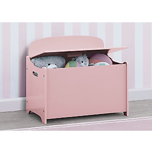 Delta Children MySize Deluxe Toy Box, Dusty Rose