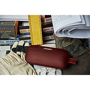 Bose SoundLink Flex Bluetooth Portable Speaker, Wireless Waterproof Speaker for Outdoor Travel -Carmine Red