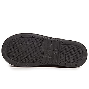 Lucky Brand Boy's Faux Wool Clog Slippers with Memory Foam