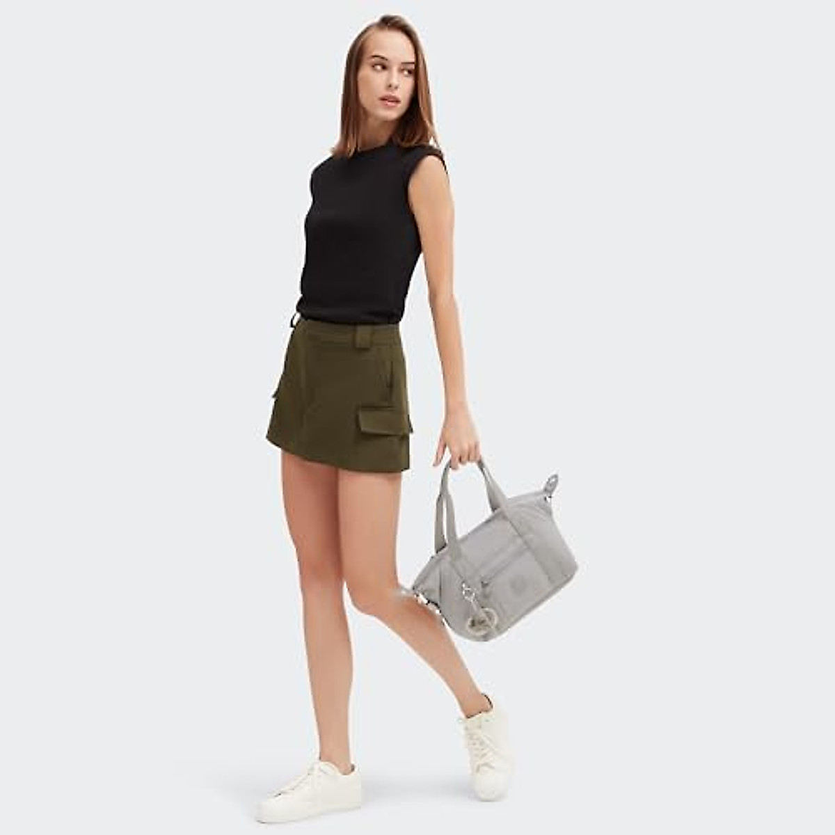 Kipling ART MINI, Grey Gris