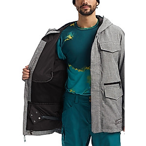 Burton Mens Covert Jacket, Bog Heather New, Small