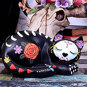 Nemesis Now Sleepy Sugar Figurine 22cm Black, Resin