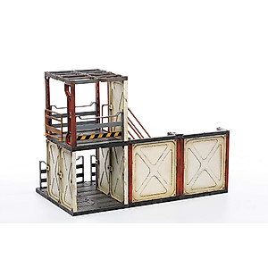 HiPlay JoyToy Science-Fiction Theme Scene Base for 1/18 Scale Action Figures-1/18 Mecha Depot: Watching Section JT0821