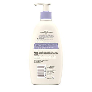 Aveeno Stress Relief Moisturizing Body Lotion with Lavender, Natural Oatmeal & Chamomile & Ylang-Ylang Essential Oils to Calm & Relax, Non-Greasy Daily Stress Relief Lotion, 3 x 18 fl. oz