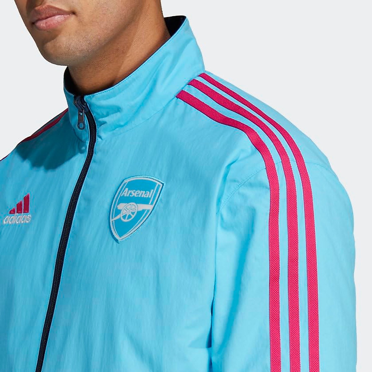 adidas Arsenal Anthem Jacket Men's, Blue, Size M