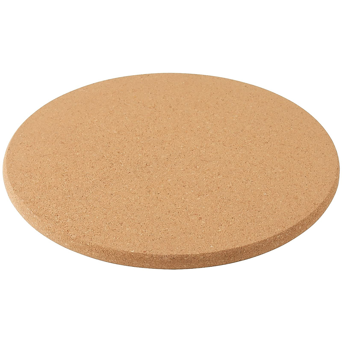 MAHIONG 12 Pack Cork Trivet Round, Thick Cork Coaster Set Kitchen Heat Hot Pads Holder Heat Resistant Corkboard Placemat for Hot Pots, Pans, Kettles, Dishes, 7.5 x 0.4 Inch