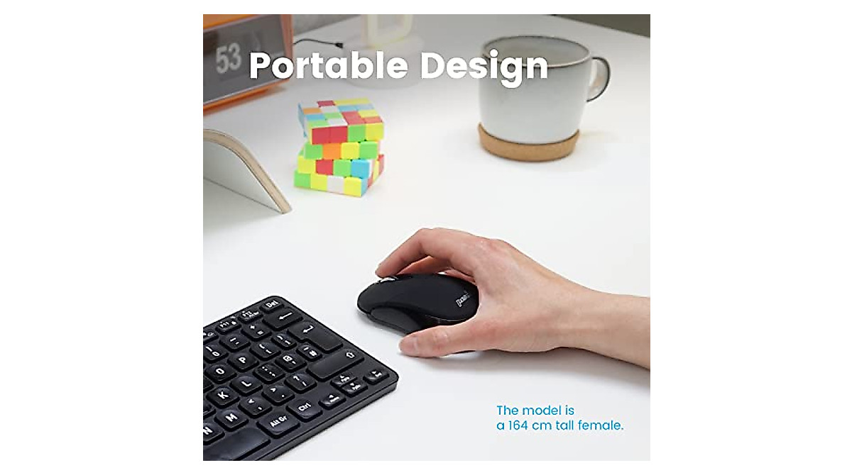 Perixx PERIMICE-802B Wireless Bluetooth Mouse