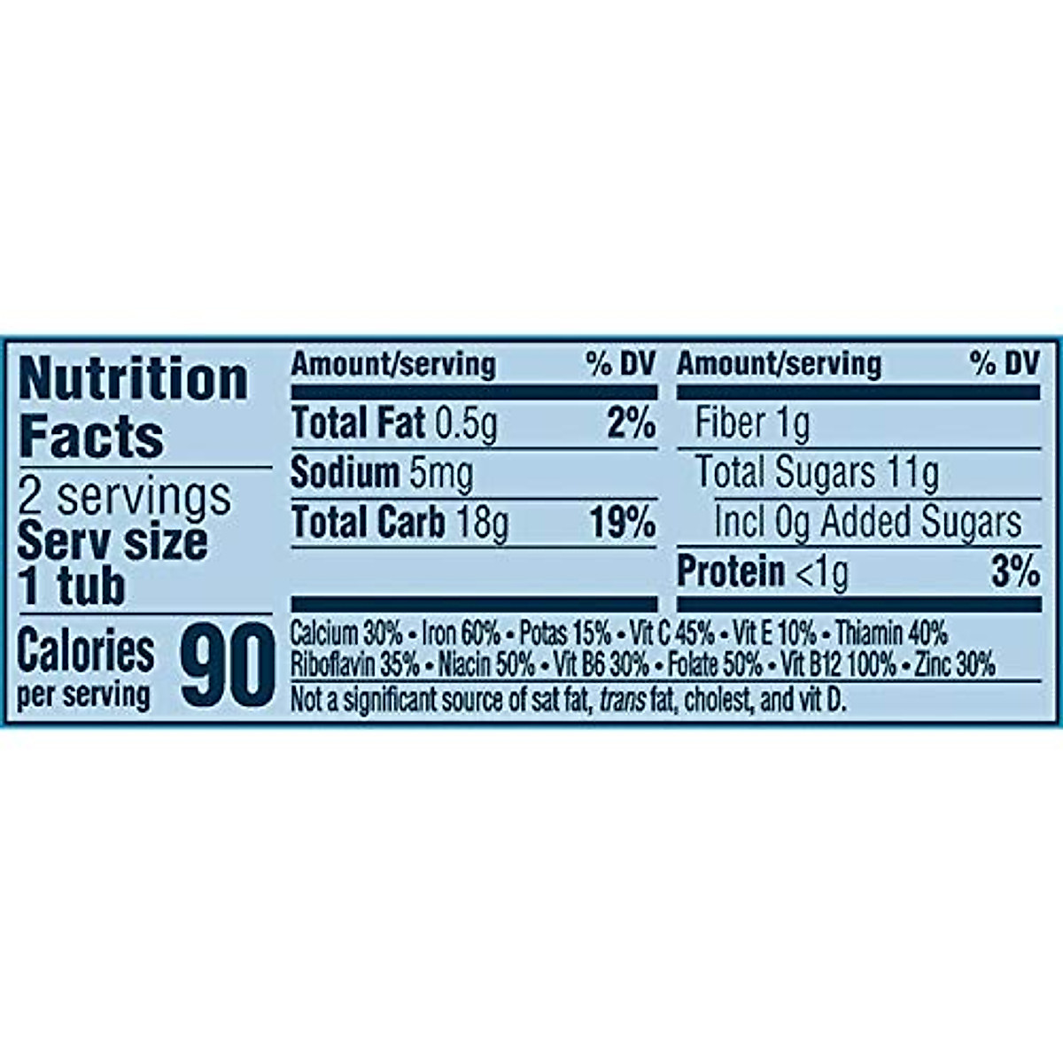 Gerber Baby Food 2nd Foods, Mixed Cereal, Apple & Banana with Mixed Cereal Puree, 4 Ounce Tubs, 2-Pack (Pack of 8)