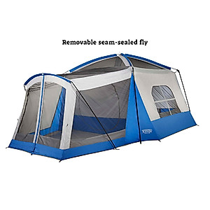Wenzel 8 Person Klondike Tent, Blue