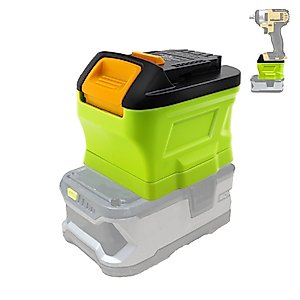 Adapter for Dewalt 20V Tools,for Ryobi 18V Battery Convert to Replace for Dewalt 20V MAX Battery DCB204 DCB207 DCB206 Battery,Work for DEWALT 20V MAX Cordless Drill/Impact Driver Cordless Tool