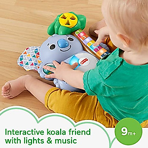Fisher-Price Linkimals Baby Learning Toy Counting Koala With Interactive Lights And Music For Ages 9+ Months