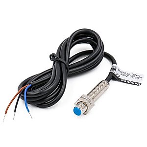 Heschen M8 Inductive Proximity Sensor Switch Shield Type LJ8A3-1-Z/AX Detector 1mm 10-30VDC 200mA NPN Normally Closed(NC) 3 Wire