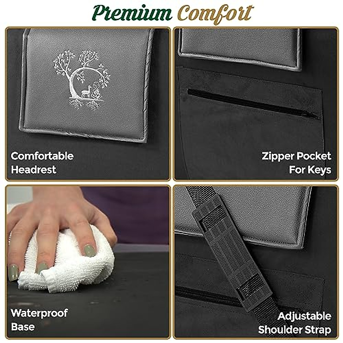 Japanese Meditation Floor Chair with Back Support for Adults - Premium Meditation Chair with Adjustable & Foldable Back for Seating, Yoga & Gaming — Folding Backjack Chairs with Backrest for Adults