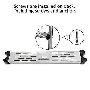 WECIYGG 3-Step Swimming Pool Ladder with Stainless Steel Non-Slip Pedals for Indoor/Outdoor Pools, Weight Capacity 330lbs, Sturdy and Durable Poolladder Easy to Install and Climb (3 Step)