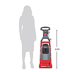 Rug Doctor Pro Deep Commercial Carpet Cleaning Machine, Large Red Commercial Grade Carpet Cleaner, CRI Platinum Rated, Includes 48 oz. of Oxy Cleaning Solution