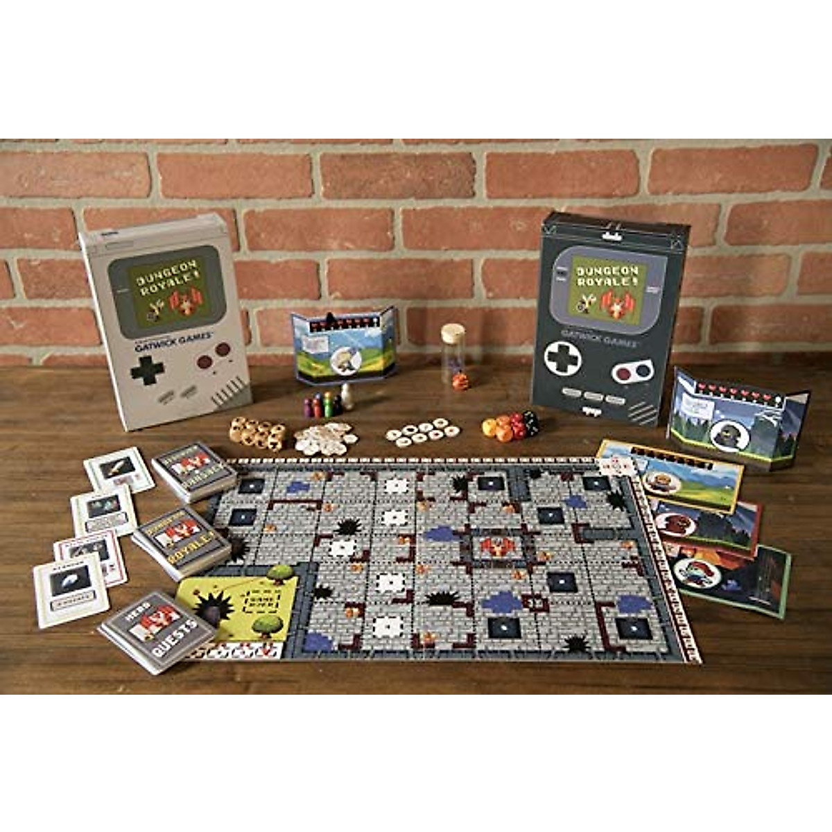 Dungeon Royale - Best Rated Strategy Board Game by Gatwick Games - Popular New Game Funded on Kickstarter - Great for Family Game Night and Birthday Party Events - 2 to 5 Players [Grey]