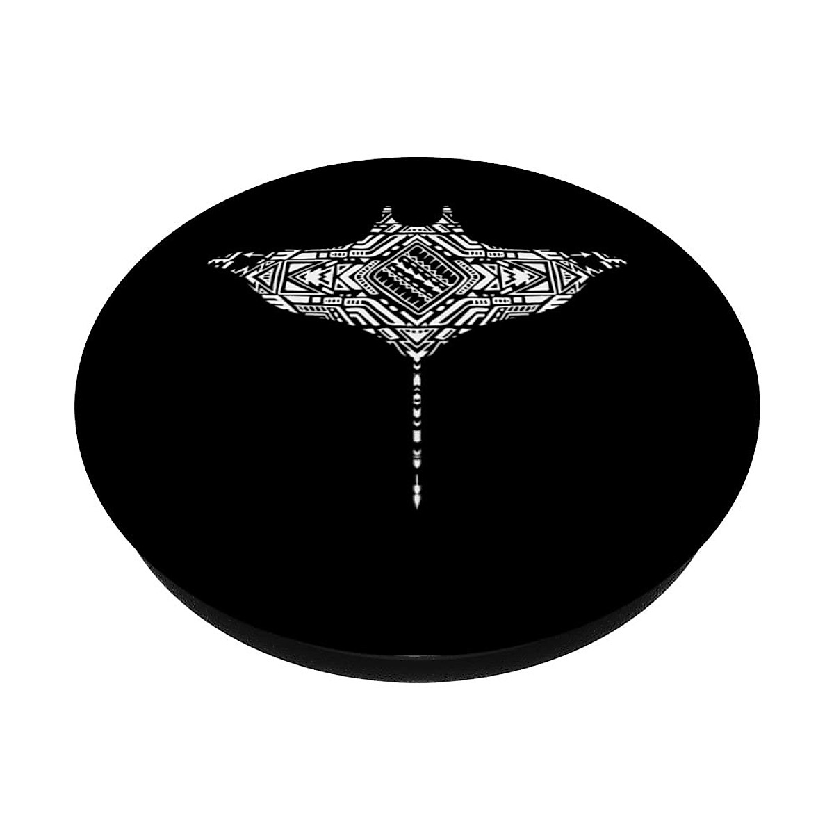 Ocean Animal Polynesian Tattoo Stingray Tribal Manta Ray PopSockets Swappable PopGrip
