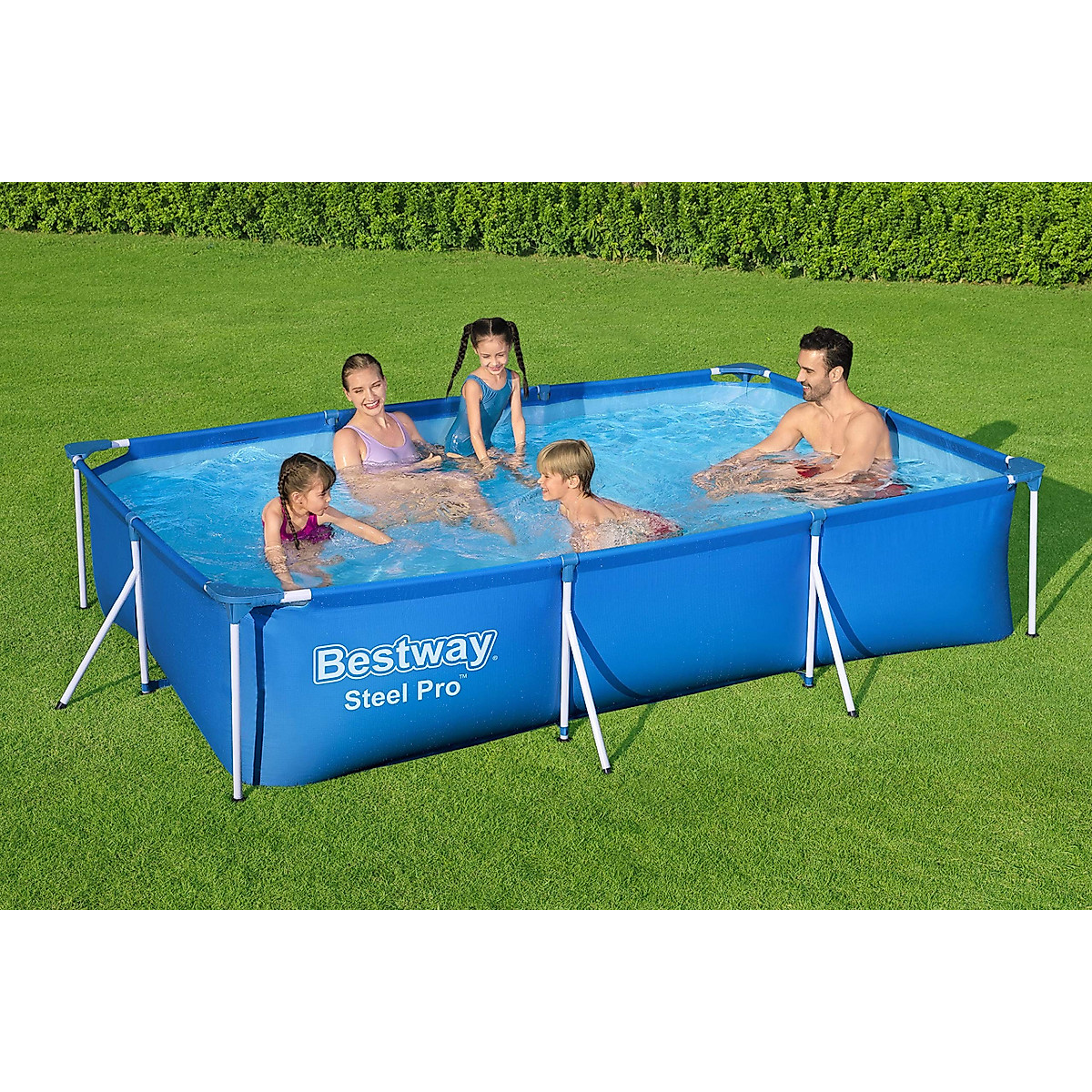 Steel Pro Deluxe Splash Frame Pool