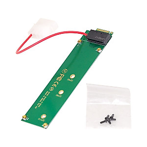 cablecc Ruler 1U GEN-Z EDSFF Short SSD E1.S to NVMe NGFF M-Key 4X Host Carrier Adapter with Power