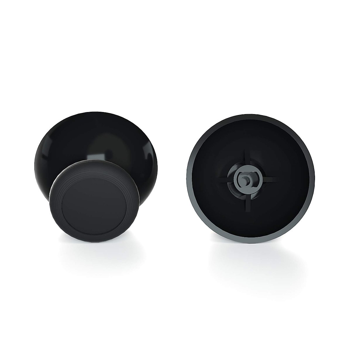 eXtremeRate Black Replacement 3D Joystick Thumbsticks, Analog Thumb Sticks with Cross Screwdriver for Nintendo Switch Pro Controller