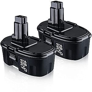 CEENR 2Pack 4.6Ah DC9096 Battery for DeWalt 18V Ni-Mh XRP Battery DC9099 DC9098 DW9096 DW9099 DE9096 DE9098 Compatible with DeWalt 18-Volt Tools Batteries