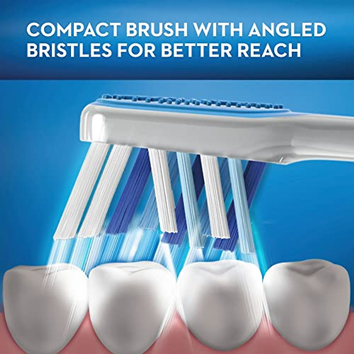 Oral-B CrossAction Compact Toothbrush, Soft, 6 Count