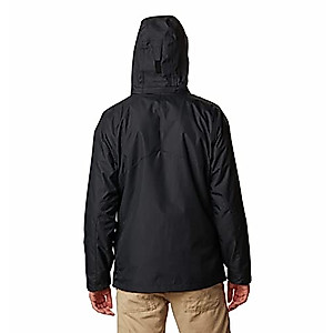 Columbia Men's Bugaboo II Fleece Interchange Jacket, Black, Large