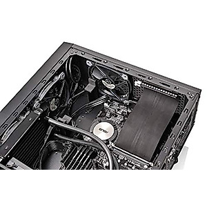 Thermaltake Core G3 Black Slim Small Form Factor ATX Perforated Metal Front and Top Panel Gaming Computer Case 2.0 Edition with Two 120mm Front Fan Pre-Installed CA-1G6-00S1WN-A0