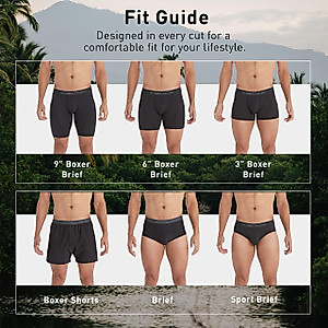 ExOfficio Men's Give-N-Go 2.0 Boxer Brief, Navy, Small