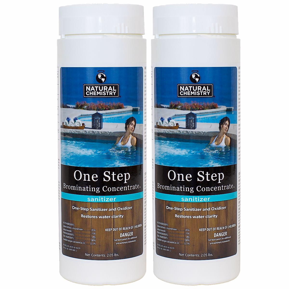 Natural Chemistry One-Step Brominating Concentrate (2.05 lb) (2 Pack)