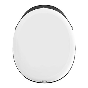 VCAN Cruiser Gloss White Motorcycle Half Helmet (Medium)