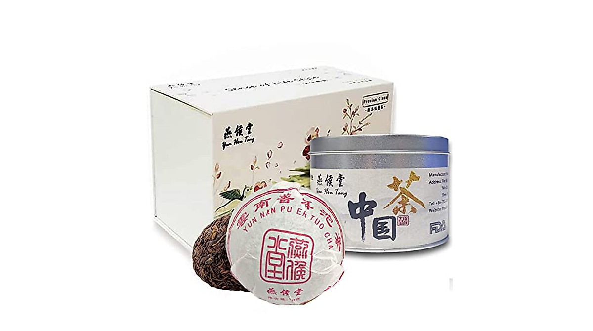 Yan Hou Tang 10 Years Aged Chinese Pu Erh Tea - Premium Yunnan Tuo Cha