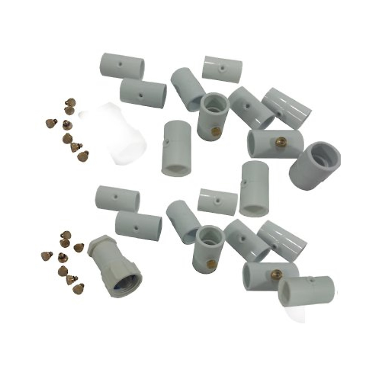 PVC Misting Kit - 10 Nozzles - Do It Yourself PVC Mist Kit (Pack of 20 pcs)