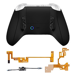 eXtremeRate VICTOR X Remap Kit for Xbox Series X/S Controller, 6 Profiles & Black Redesigned Back Shell & Side Rails & 4 Back Buttons for Xbox Core Wireless Controller - Controller NOT Included