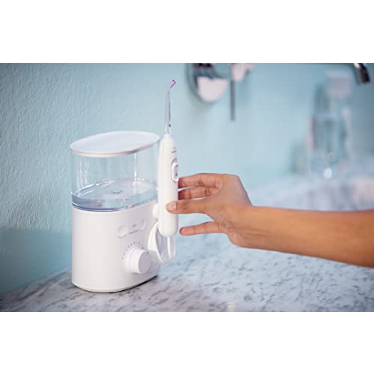 Philips Sonicare Power Flosser 5000, White, Frustration Free Packaging, HX3811/20