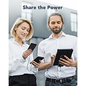 VRURC Portable Charger 2-Pack, 3A USB C Fast Charging Power Bank LED Display, Slim Battery Pack for iPhone 15 14 12 11 X 8 7 Samsung S21 S20 Google LG OnePlus, Black