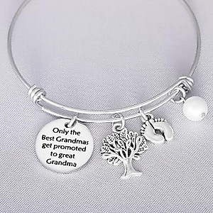 Kivosliviz Great Grandma Gifts for Christmas Great Grandmother Gift Great Great Grandma Gifts Gift for Great Grandmother Bracelet