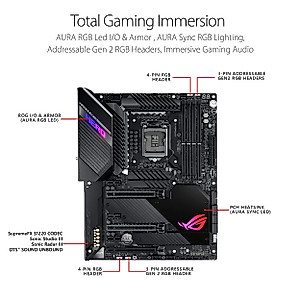 ASUS ROG Maximus XII Hero Z490 (WiFi 6) LGA 1200 (Intel 10th Gen) ATX Gaming Motherboard (14+2 Power Stages, DDR4 4800+, 5Gbps LAN, Intel LAN, Bluetooth v5.1, Triple M.2, Aura Sync) (Renewed)