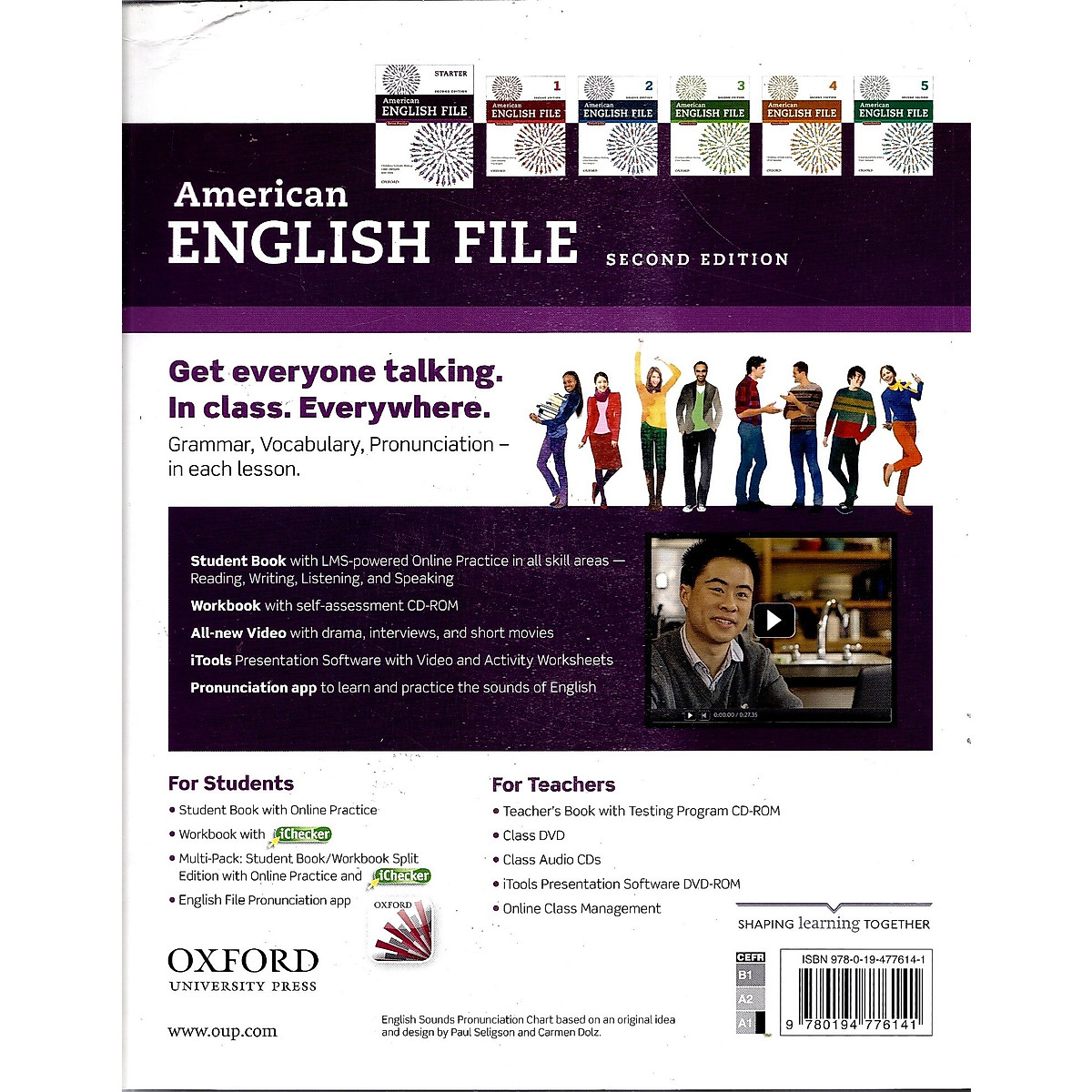 American English File Second Edition: Level Starter Student Book: With Online Practice
