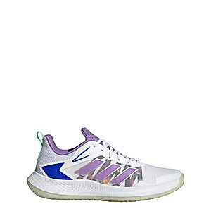 adidas Women's Defiant Speed Sneaker, White/Violet Fusion/Lucid Blue, 8.5