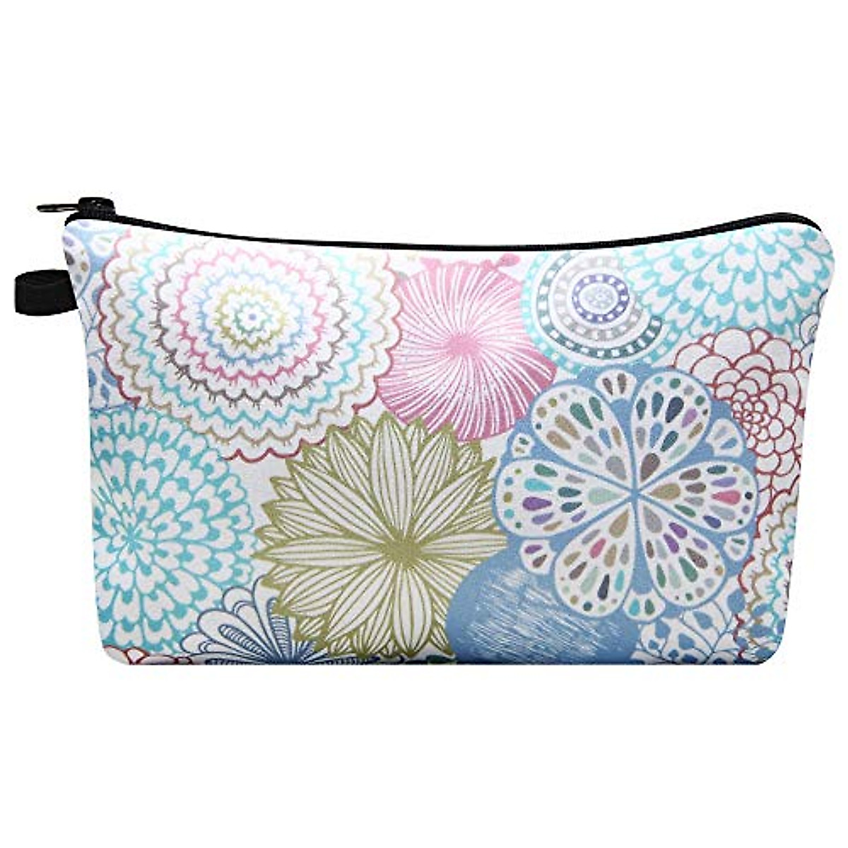 SELLYFELLY Women Cosmetic Bag Travel Makeup Pouch Waterproof Makeup Bag for Purse Portable Toiletry Bag Accessories Organizer
