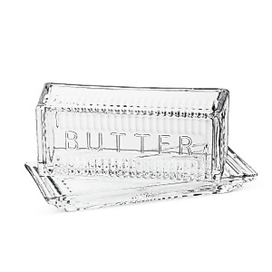 Abbott Collection 27-GAYLEA Quarter Pound Covered Butter Dish, 7" L