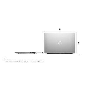 Dell XPS 15 9530 15.6'' FHD+ (Intel 13th Gen 14-Core i7-13700H (Beat i9-12900H), 32GB DDR5 RAM, 1TB SSD, Arc A370M) Business Laptop, Backlit, Fingerprint, Thunderbolt 4, Wi-Fi 6E, Platinum Silver