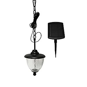 Classy Caps HL152 Eclipse Solar Hanging Chandelier, Black