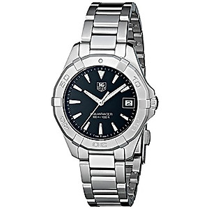 TAG Heuer Women's WAY1310.BA0915 Aquaracer Silver-Tone Stainless Steel Watch