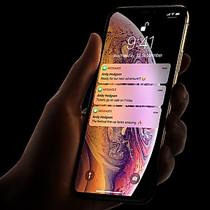 Apple iPhone Xs Max Mobile Phone 6.5inch A12 Bionic 4GB RAM 64GB/256GB ROM Hexa Core 12MP NFC 4G LTE Original iOS Cellphone 64GB with Face ID/White