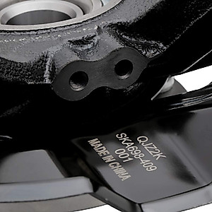 [1-Pack] 698-409 Front Left (Driver) Side Wheel Hub Bearing Steering Knuckle Assembly Kit Compatible with 2006-2012 Ford Fusion, [Lincoln] 2007-2012 MKZ, 2006 Zephyr, 2006-2011 Mercury Milan