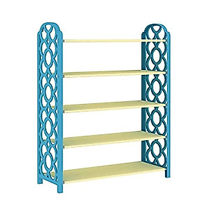 DINGZZ 5 Tiers Small Shoes Rack Board Shoe Tower Free Standing Shoes Storage Organizer Waterproof Shoe Shelf Sturdy Shoe Holder Closet Special (Color : D)