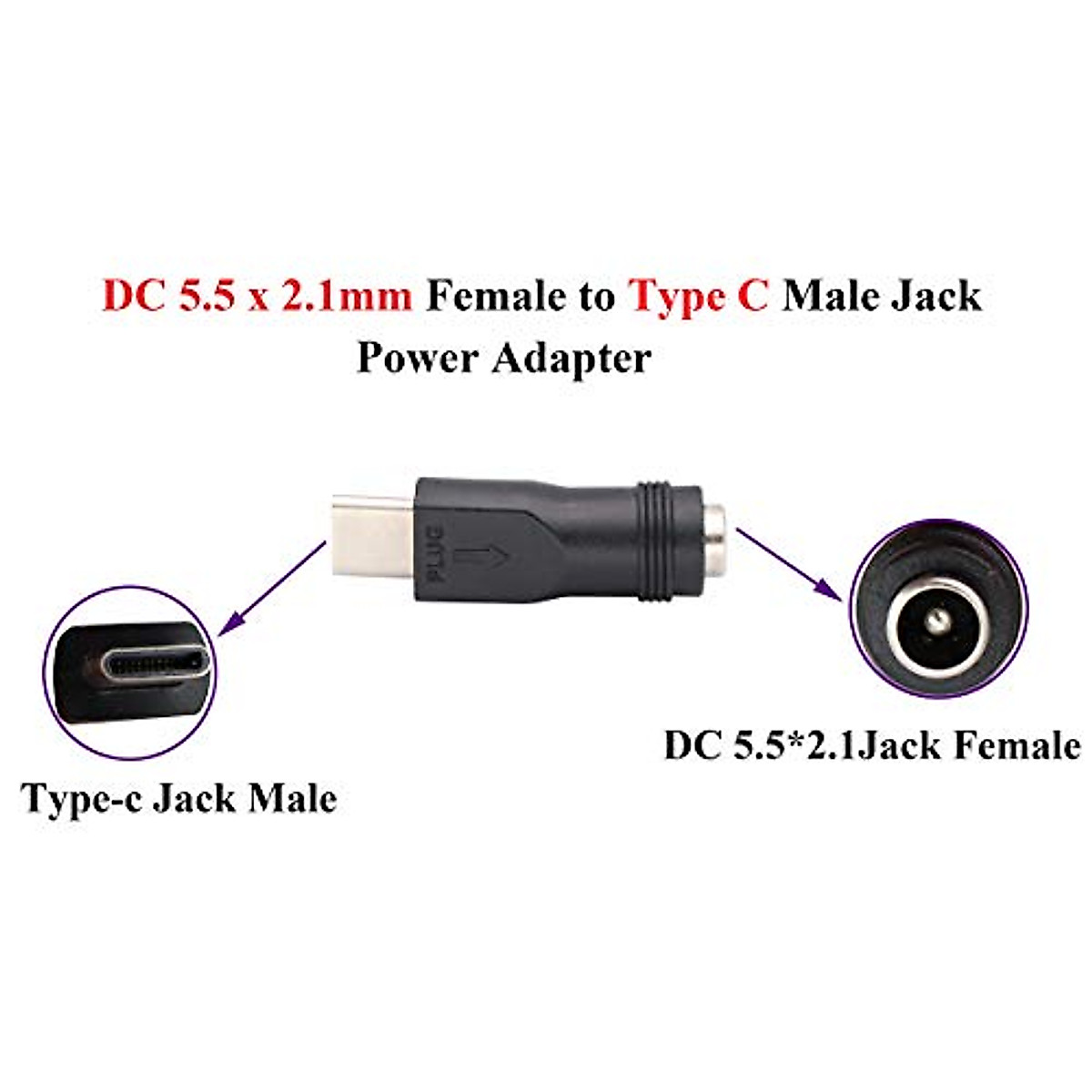 AAOTOKK Type C Power Adapter 2-Pack for 5V Devices | Versatile Charging ...